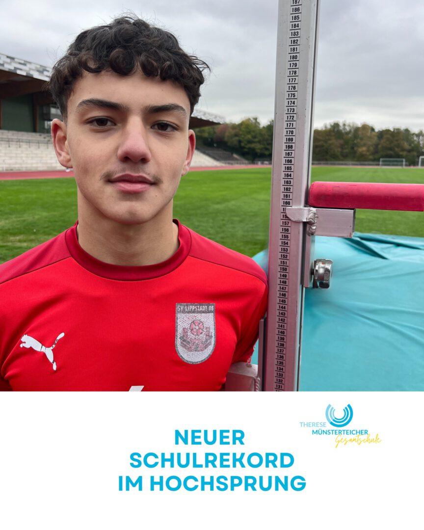 Neuer Schulrekord im Hochsprung – TMG Ahlen